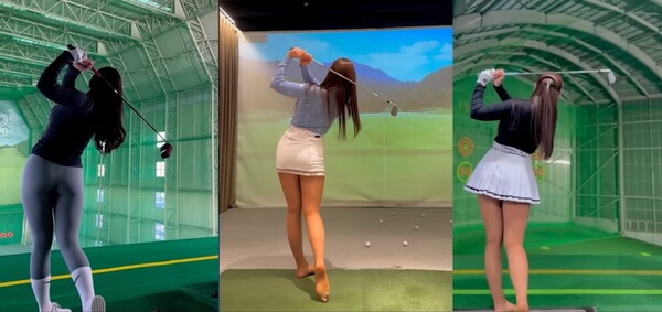 'KLPGA 글래머 톱4 섹시퀸 베스트4' 소개 화제