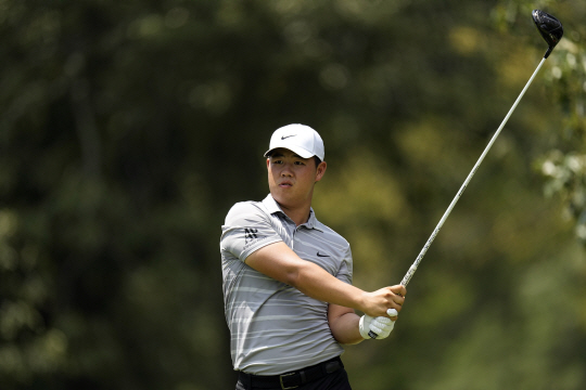김주형, PGA챔피언십 1R 공동 14위...선두와 5타차