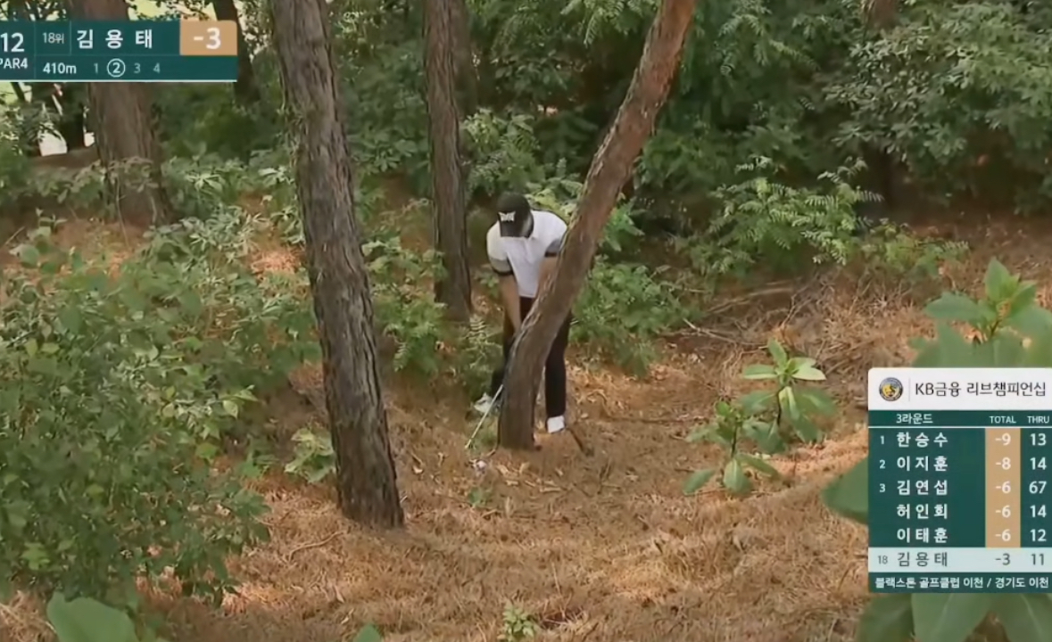 79만명이나 봤다고? 김용태의 샷, 상반기 KPGA 공식 SNS 채널 최다 조회수 기록