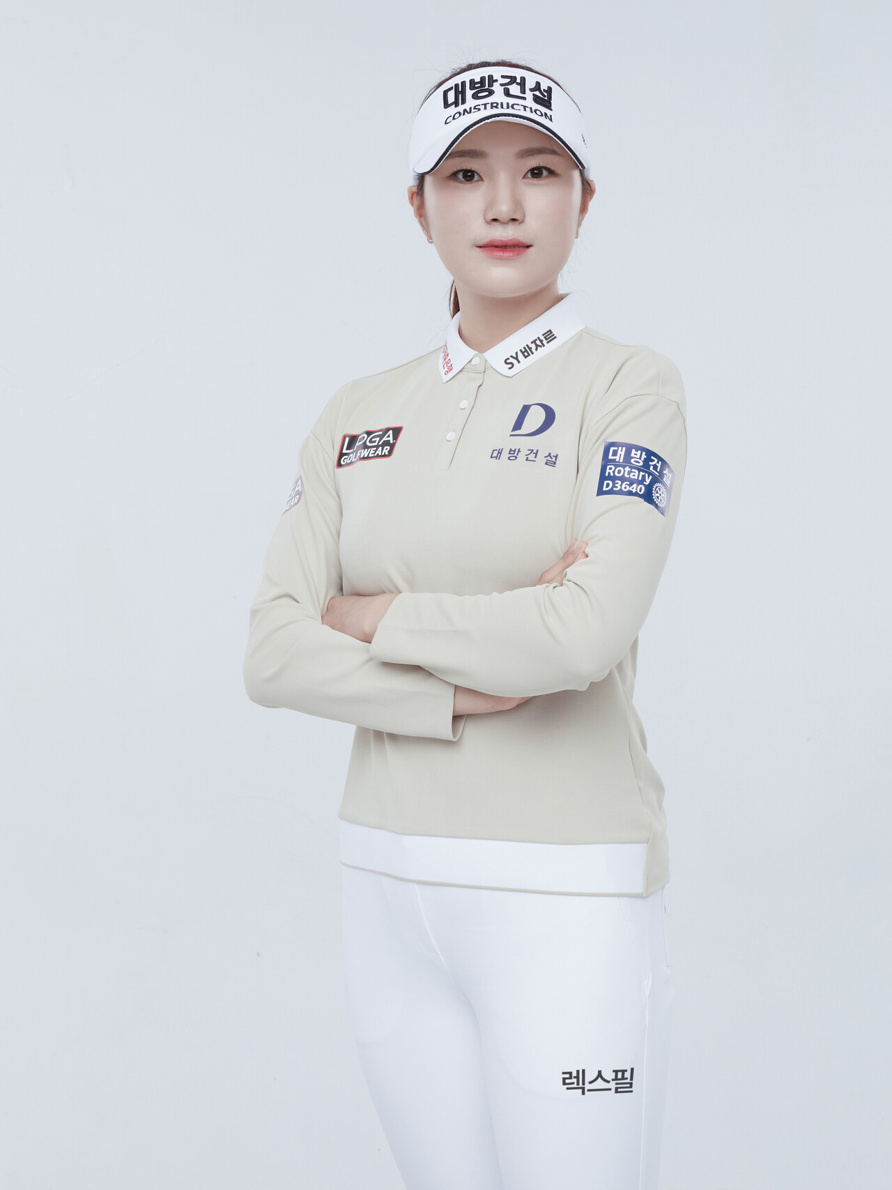 렉스필, KLPGA 김민선7과 후원 협약 체결