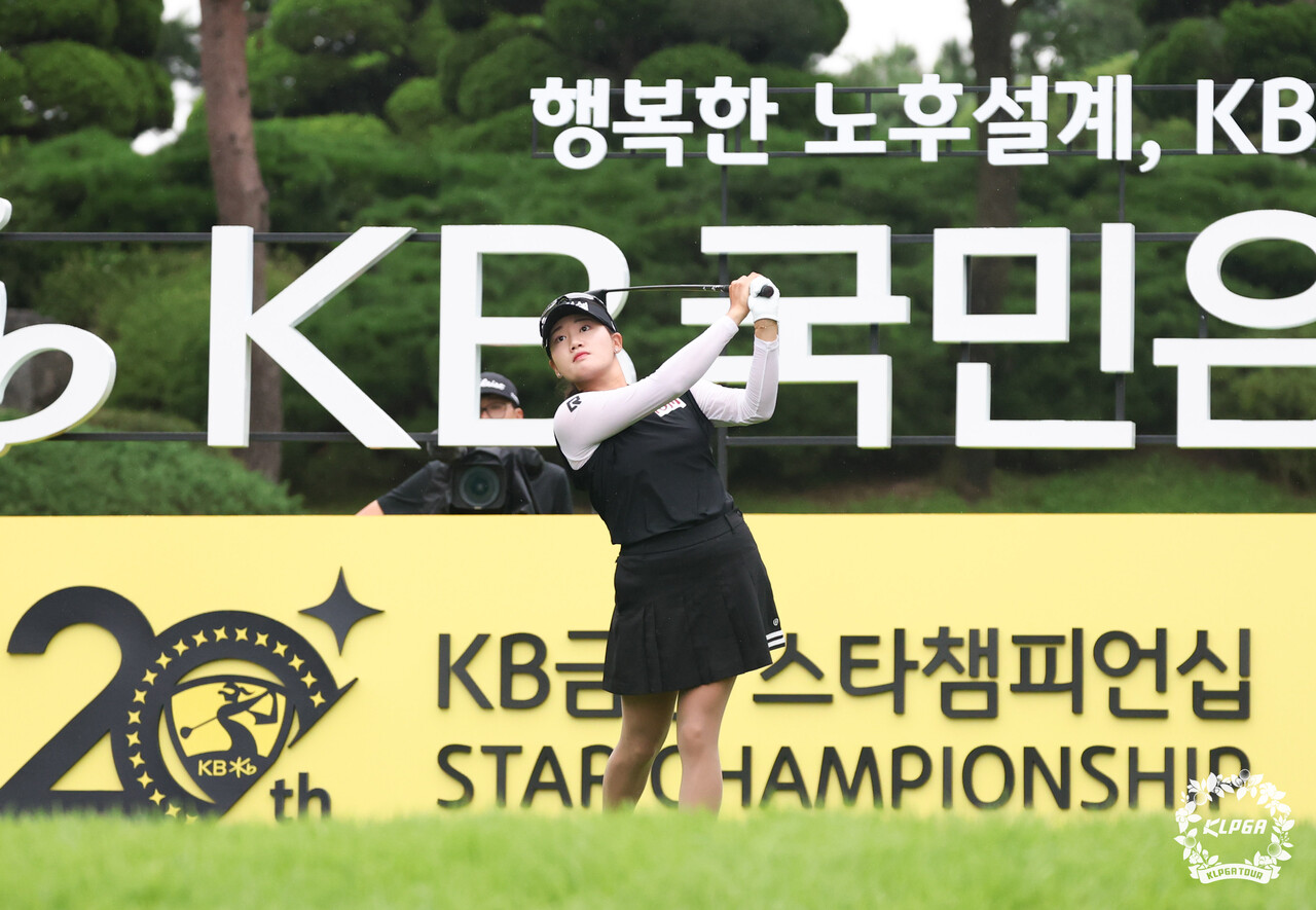 노승희, KLPGA 투어 KB금융 스타챔피언십 첫날 공동 2위