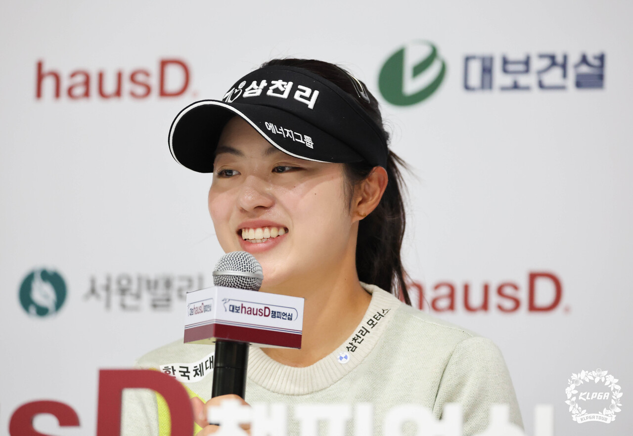 KLPGA 신인왕 서교림 확정..."목표는 LPGA, 2~3년 뒤에 도전"